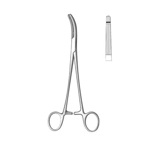 Heaney-Ballentine Hysterectomy Forceps 21 cm / 8-1/4" - Single Tooth – jenseninstruments