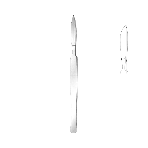 Dissecting Knife (With Plain Handle) 16 cm / 6-1/4" – jenseninstruments