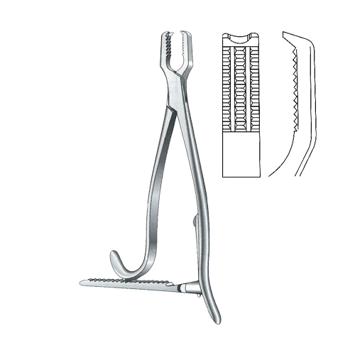 Kern Bone Holding Forcep - With Ratchet – jenseninstruments