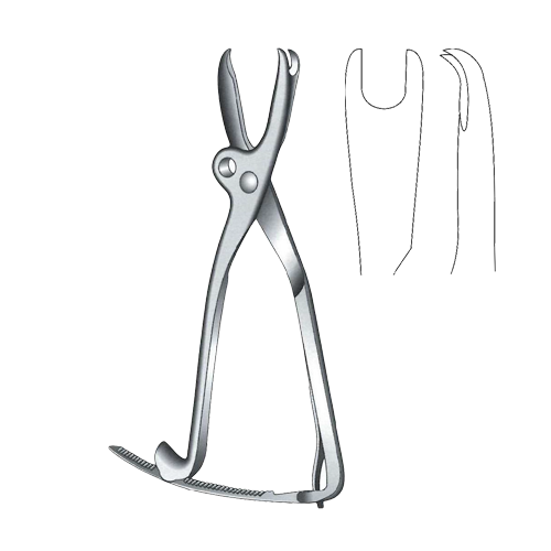 Bishop Bone Holding Forcep - Adjustable Jaw – jenseninstruments