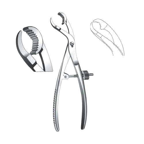 Self-Centering Forcep Bone Holding - Moveable Jaws – jenseninstruments