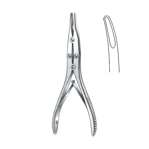 Kleinert-Kutz Bone Rongeur Forcep 15 cm / 6" - Slight Curve Delicate – jenseninstruments