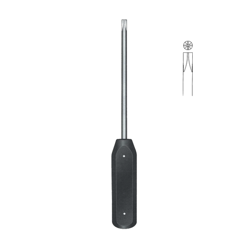 Screw Driver - Flat Tip - Ferrozell Handle – jenseninstruments