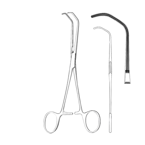 DeBakey-Beck Atraumatic Vascular Clamp 17 cm / 6-3/4" – jenseninstruments