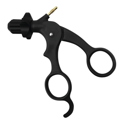 Laparoscopic Handle, Non-Ratchet, HF Connector, with Finger Rest ...