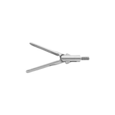 Dissecting And Grasping Forceps, Fenestrated, 25mm long, Double Action ...