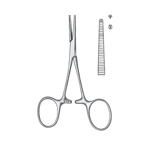 Terrier Artery Forcep 10 cm / 4" - 1:2 Teeth – jenseninstruments