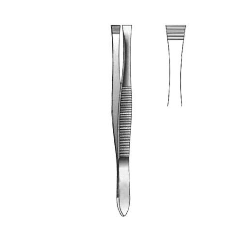 Douglas Cilia Forcep 9 cm / 3-1/2" - Wide Tip – jenseninstruments