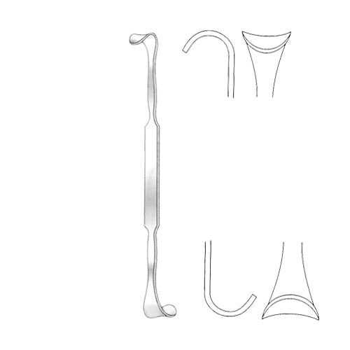 Rose Trachea Retractor Hook 13 cm / 5-1/8" – jenseninstruments