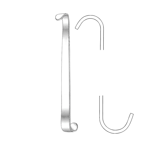 Luer Trachea Retractor Hook 11 cm / 4-1/4" – jenseninstruments