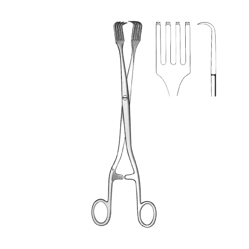 Pratt Tenaculum Forcep 28 cm / 11" – jenseninstruments