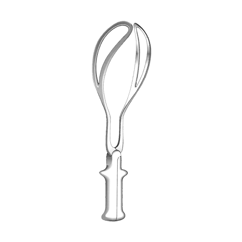 Simpson-Braun Obstetrical (Midwifery) Forcep - Classic Smooth Grip ...