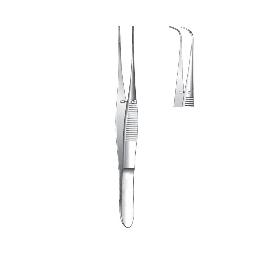 Graefe Iris Forcep - Angled – jenseninstruments