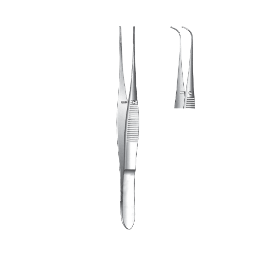 Graefe Iris Forcep - 1:2 Teeth - Angled – jenseninstruments