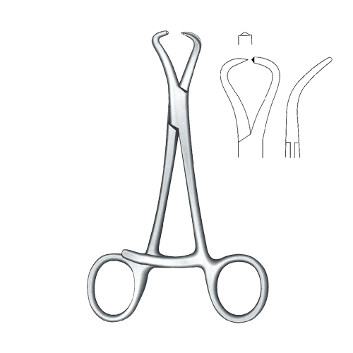 Bone Reposition Reduction Forcep - Curved – jenseninstruments