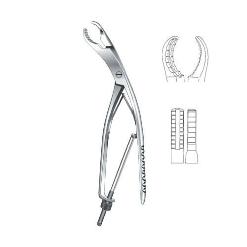Ulrich Bone Holding Forcep - Angled – jenseninstruments
