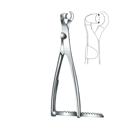 Lambotte Bone Holding Forcep - Adjustable - Without External Locking B ...