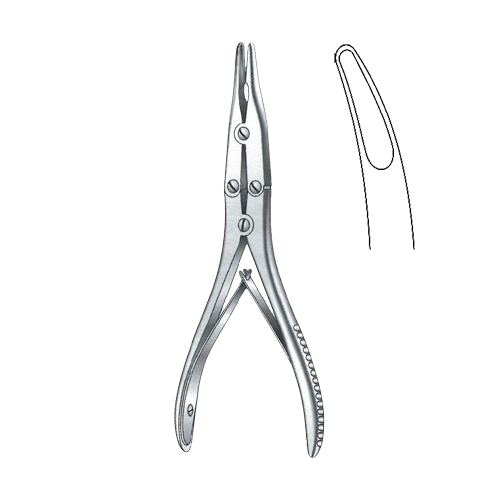 Kleinert-Kutz Bone Rongeur Forcep 15 cm / 6" - Slight Curve Delicate ...