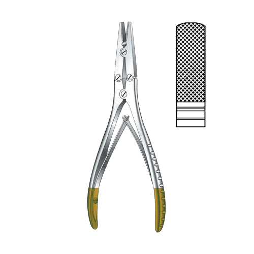 Wire Twisting Forcep 18 cm / 7" - Parallel Grip - TC Gold ...