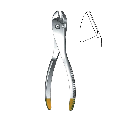 Wire Cutting Plier - Single Action - TC Gold – jenseninstruments