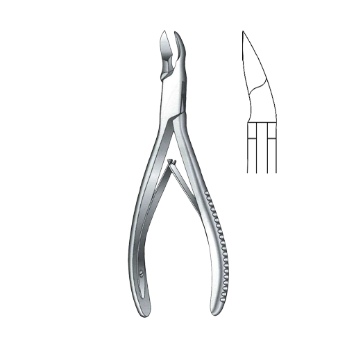 Cleveland Bone Cutting Forcep - Curved – jenseninstruments