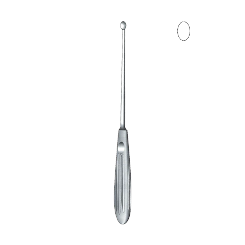 Halle Bone Curette (Spoon) 21 cm / 8-1/4" – jenseninstruments