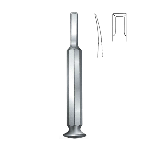 Tessier Osteotome 16 cm / 6-1/4" - Curved – jenseninstruments