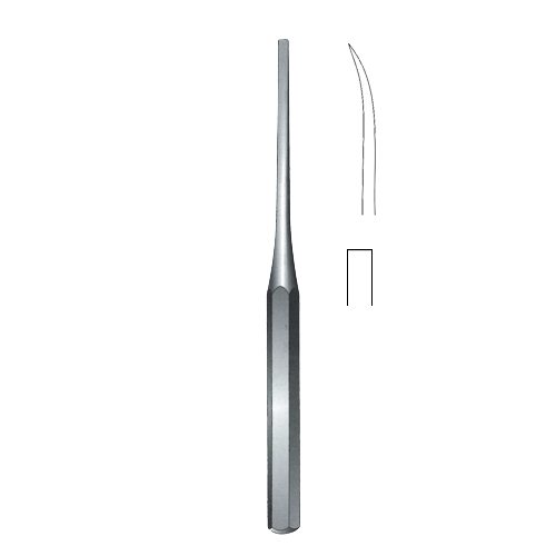 Hibbs / Hilder Osteotome 24 cm / 9-1/2" - Curved – jenseninstruments