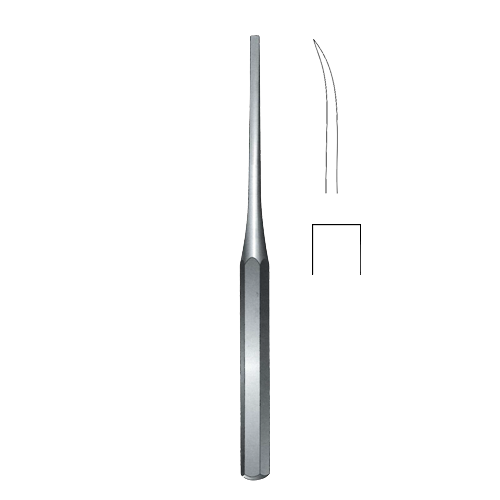 Hibbs / Hilder Osteotome 24 cm / 9-1/2" - Curved – jenseninstruments