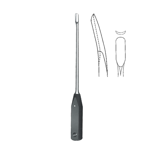 Wagner Osteotome 34 cm / 13-1/2" - Ferrozell Handle - Inclined Forward ...