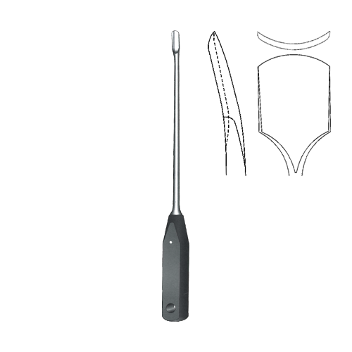 Wagner Osteotome 34 cm / 13-1/2" - Ferrozell Handle - Inclined Forward ...