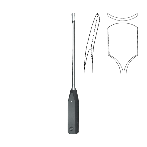 Wagner Osteotome 34 cm / 13-1/2" - Ferrozell Handle - Inclined Backwar ...