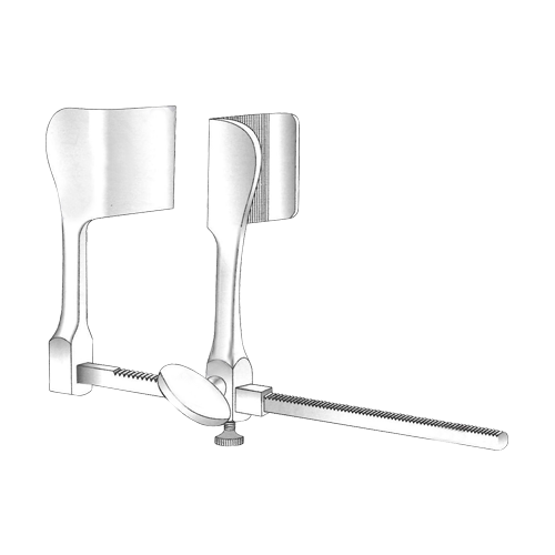 Tuffier Rib Spreader - 50 x 45 x 165 mm – jenseninstruments