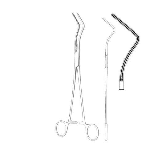 Lees Atraumatic Bronchus Clamp 25 cm / 10" - Angled Curve ...