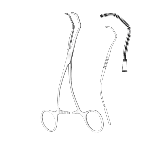 DeBakey Atraumatic Vascular Clamp 17 cm / 6-3/4" – jenseninstruments