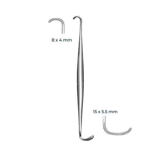 Ragnell-Davis Retractor 14 cm / 5-1/2" – jenseninstruments