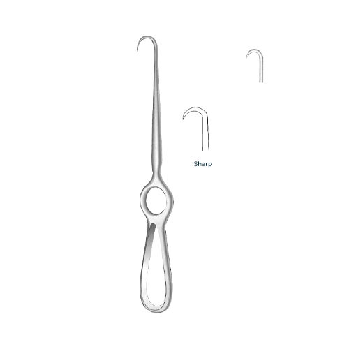 Kocher Retractor 22 cm / 8-3/4" - Sharp – jenseninstruments