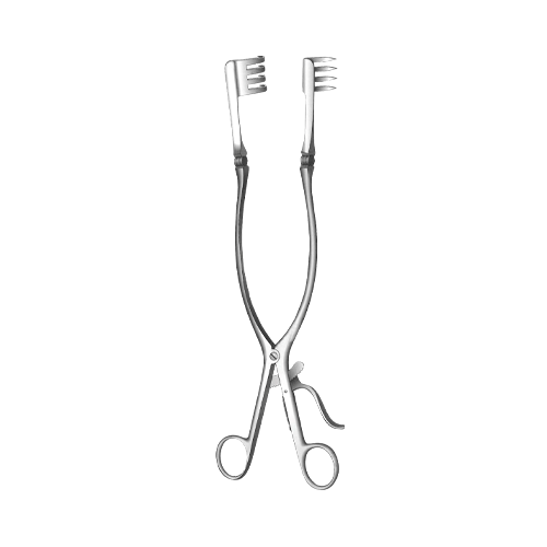 Beckmann-Adson Retractor 31 cm / 12-1/4" - 4:4 Teeth - Blunt ...