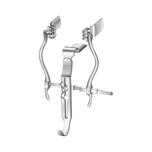Masson-Judd Retractor 25x70 mm - Blades Retract with 2 Swivel Blades a ...