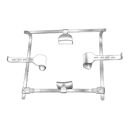 Franz Abdominal Retractor (With Complete Set of 8 Blades ...