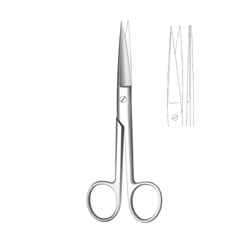 Standard Operating Scissor - Sharp/Sharp Straight – jenseninstruments