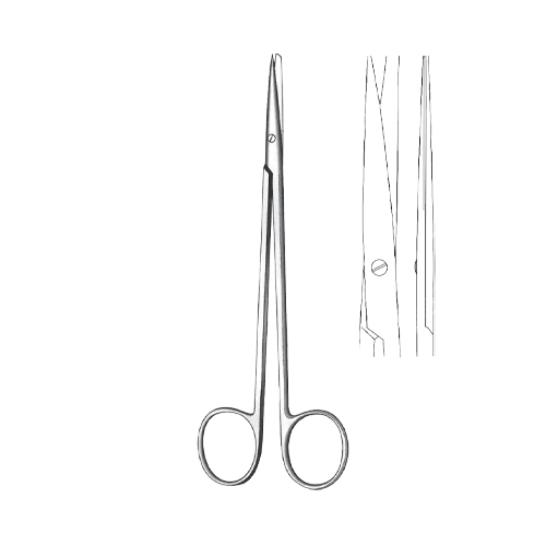 Metzenbaum-Nelson Scissor - Sharp/Blunt Straight – jenseninstruments