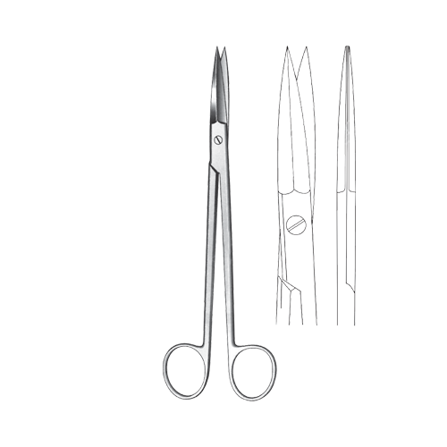 McIndoe Scissor 19 cm / 7-1/2" - Straight – jenseninstruments