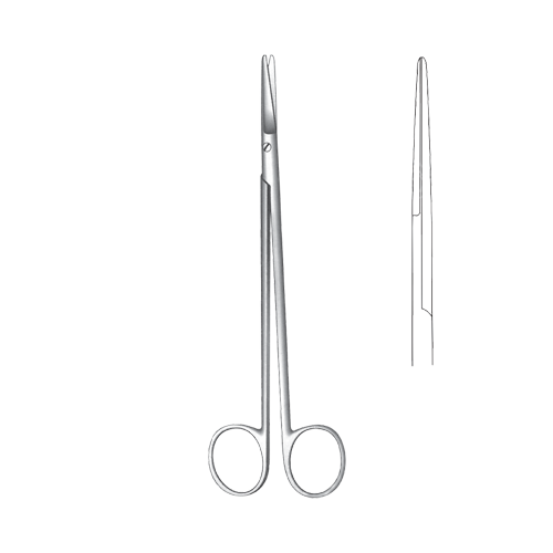 Toennis Scissor 18 cm / 7" - Blunt/Blunt – jenseninstruments