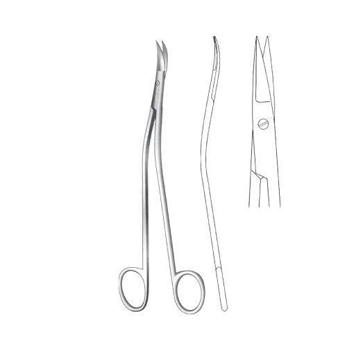 Dandy Scissor 17 cm / 6-3/4" - Sharp/Sharp – jenseninstruments