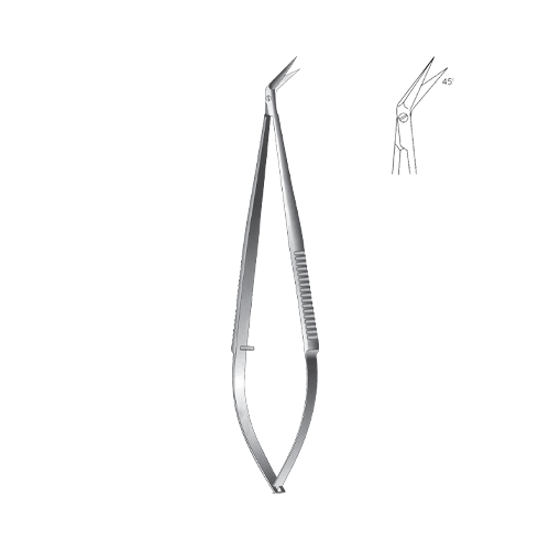 Micro Scissor Potts-Smith Spring Handle 18 cm / 7" – jenseninstruments