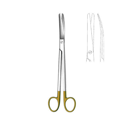 Sims Scissor 20 cm / 8" - Blunt/Blunt - TC Gold – jenseninstruments