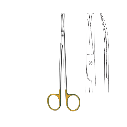 Stella-S Face-Lift Scissor 18 cm / 7" - Curved S-Shaped Toothed - TC G ...
