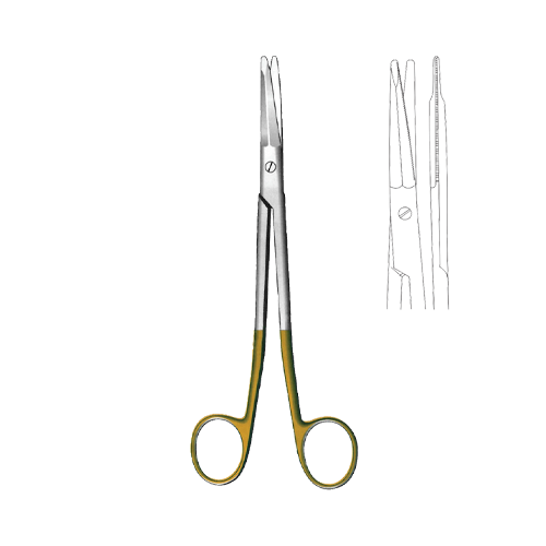 Freeman-Kaye Face-Lift-Scissor 18 cm / 7" Toothed - TC Gold ...