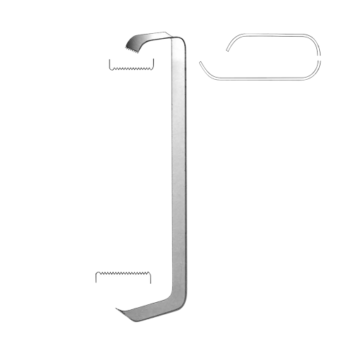 Tessier Soft Tissue Retractor 15.5 cm / 6" – jenseninstruments